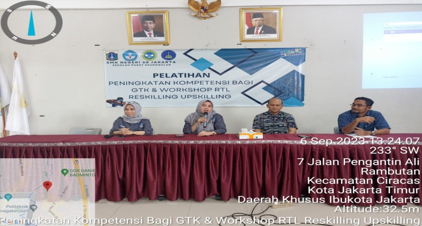 Pelatihan Peningkatan Kompetensi Bagi GTK & Workshop RTL Reskilling ...